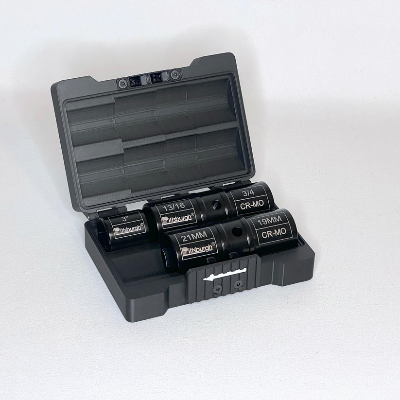 Case for Harbor Freight 1/2 Inch Drive Lug Flip Impact Socket Set (wit ...