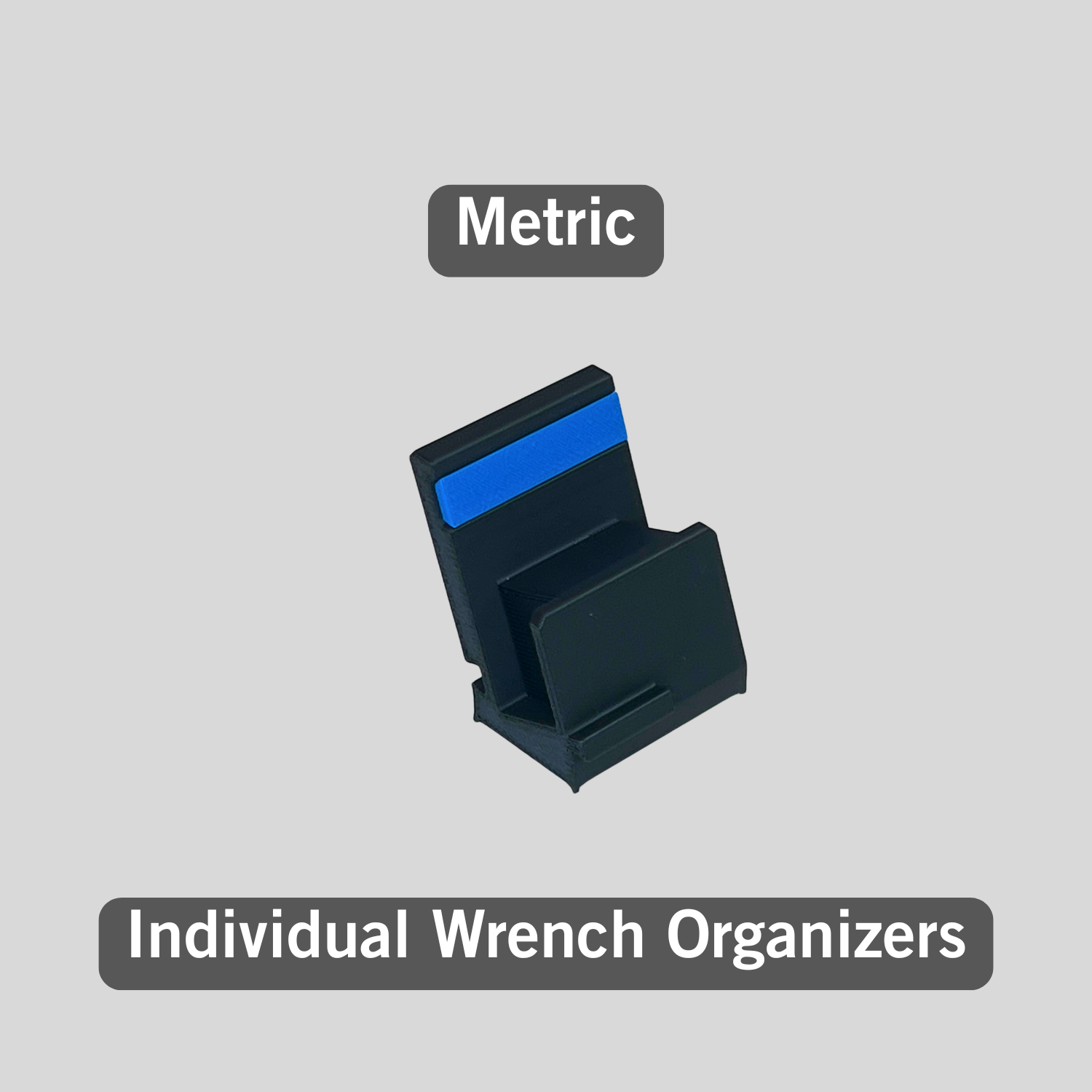 Individual Metric Modular Crowfoot Wrench Organizer Piece – fdmOperations
