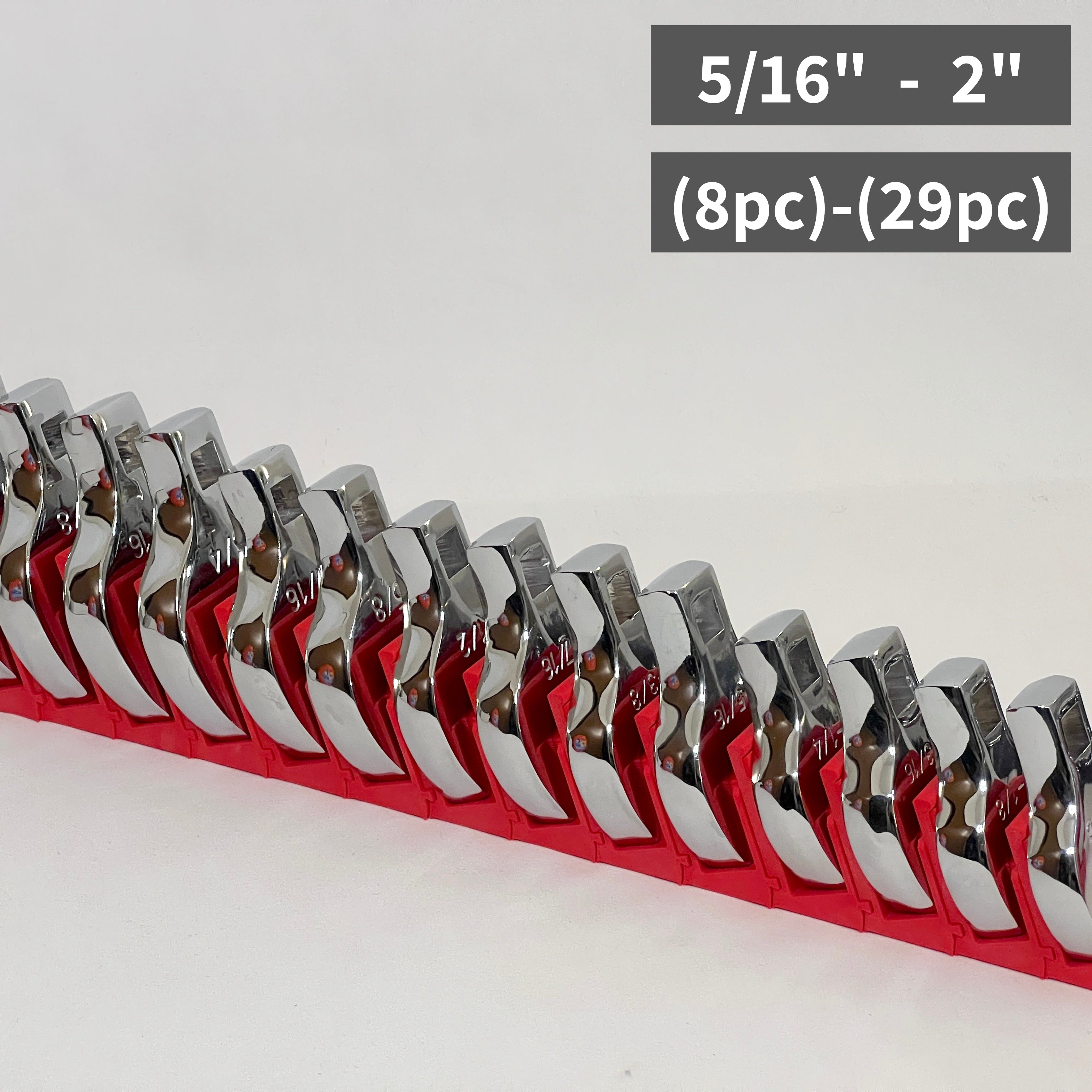 Crowfoot Wrench Organizer Standard (SAE) Modular Set – fdmOperations